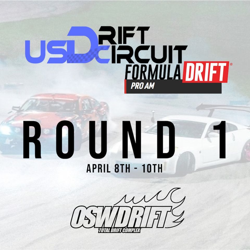 US Drift Circuit Formula Drift Pro-Am Round 1, OSW Drift, Orlando, 8 ...