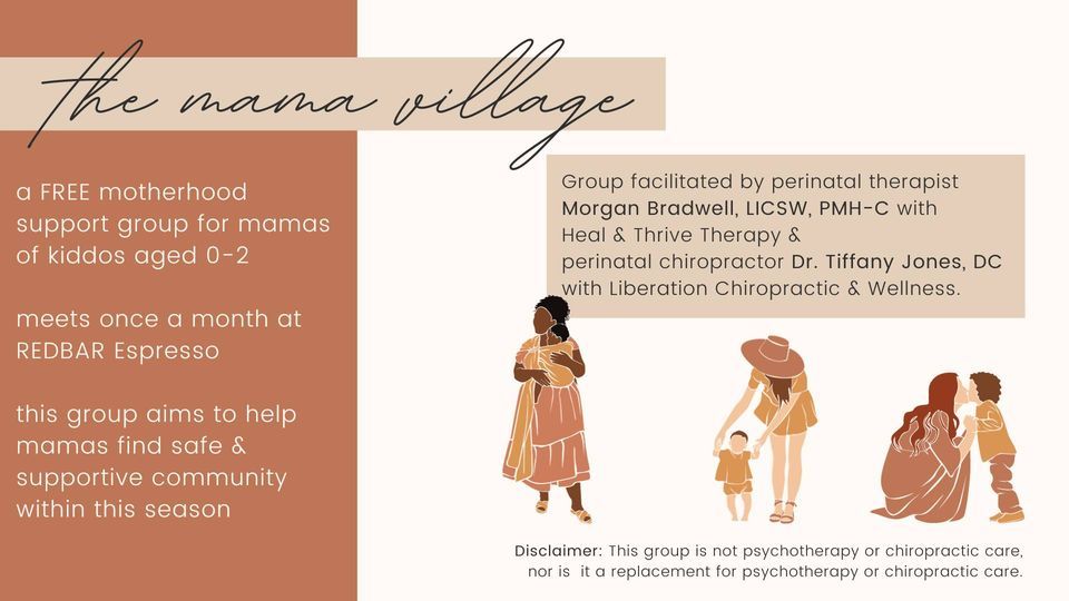 The Mama Village - Monthly Meetup, Redbar Espresso & Market LLC ...
