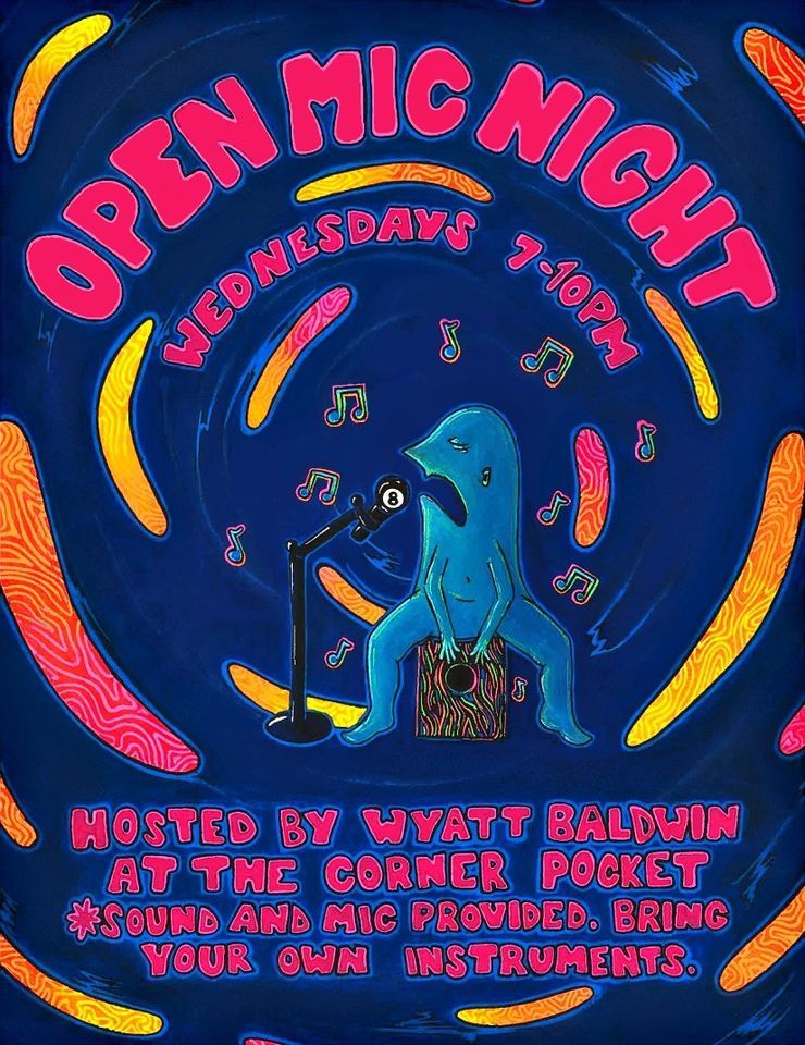 Open Mic Night @ The Corner Pocket, The Corner Pocket, Williamsburg, 24 ...
