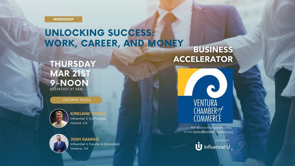 Ventura Chamber Business Accelerator, Crowne Plaza Ventura Beach, 21 ...