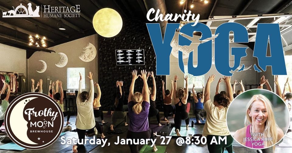 Charity Yoga Class Frothy Moon Brewhouse Williamsburgva Jamestown