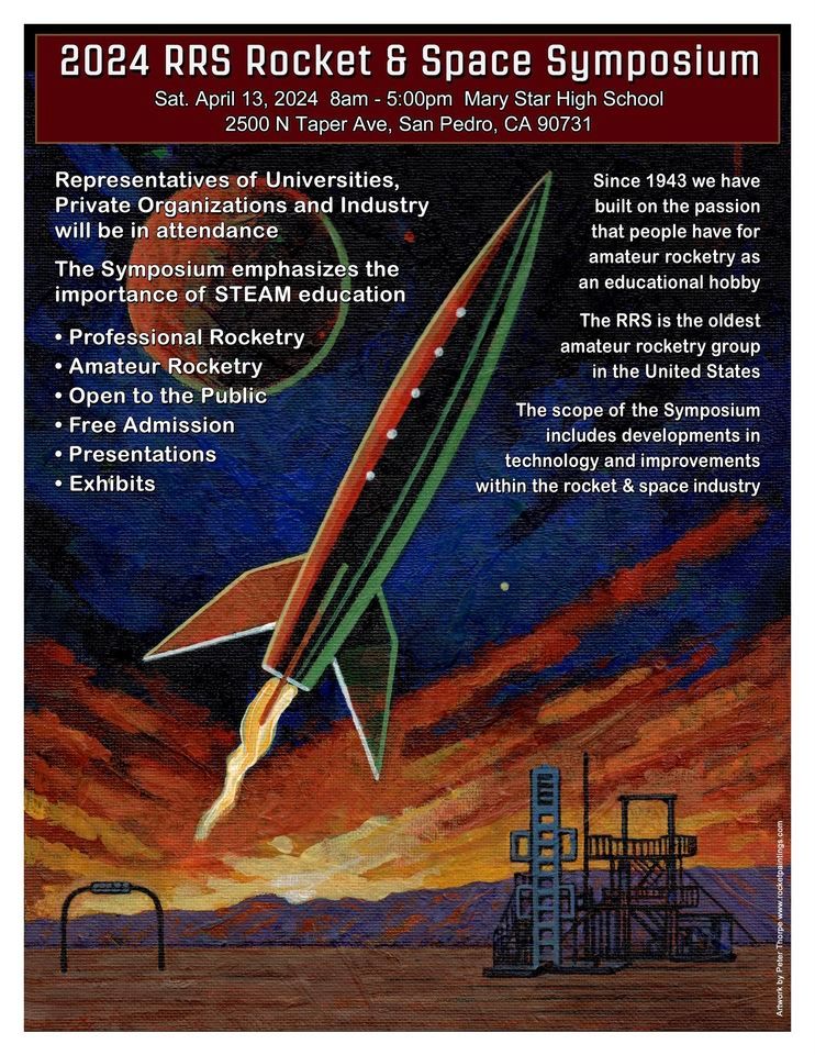 2024 RRS Rocket & Space Symposium, Mary Star of The Sea High School ...