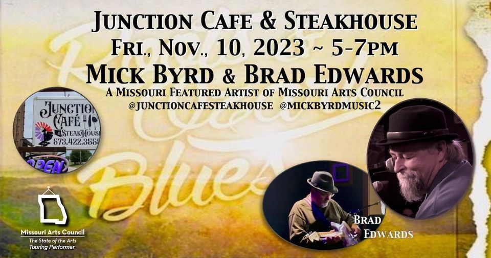 Mick Byrd & Brad Edwards at Junction Cafe & Steakhouse, Junction Cafe ...