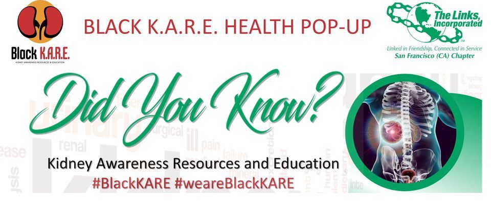 BLACK K.A.R.E. - Kidney Health Pop-Up & Screening (FREE), Dr. George ...