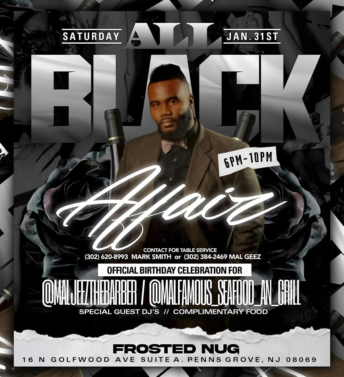 2026 ALL BLACK AFFAIR, The Frosted Nug Carneys Point Dispensary, Penns ...