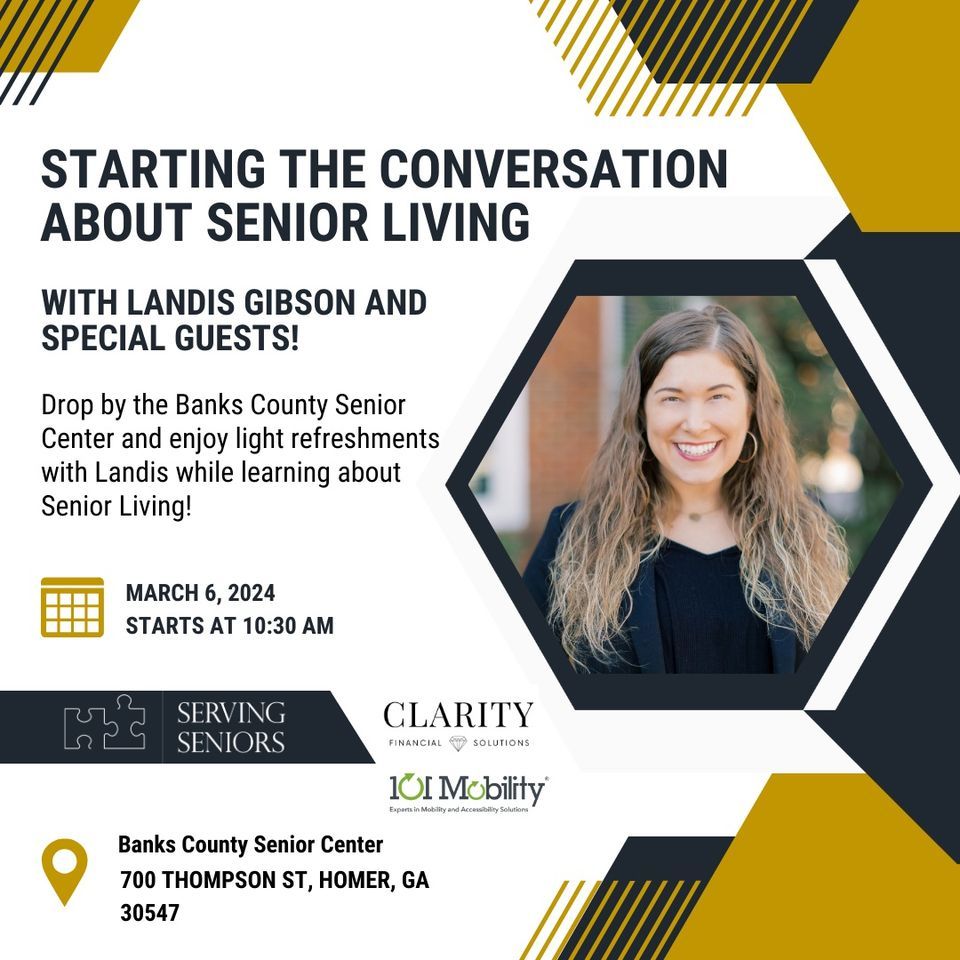 Starting the Conversation about Senior Living- with Landis Gibson and ...