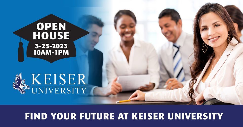 Keiser Find Your Future Open House, Keiser University Miami Campus ...