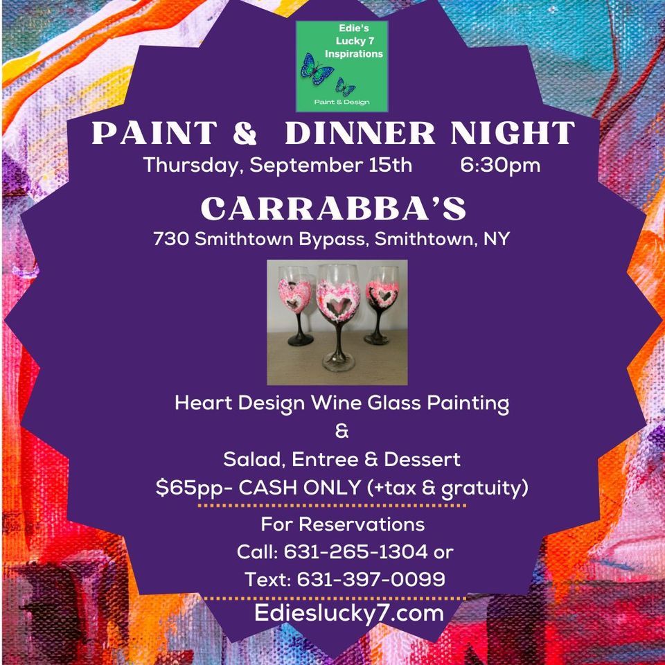 Paint Dinner Night At Carrabbas In Smithtown NY Carrabba s Italian paint-dinner-night-at-carrabbas-in-smithtown-ny-carrabba-s-italian