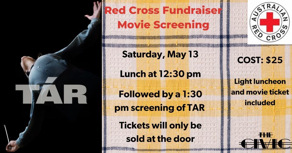 Red Cross Fundraiser Movie Screening, The Civic, Gunnedah, Armidale, 13 ...