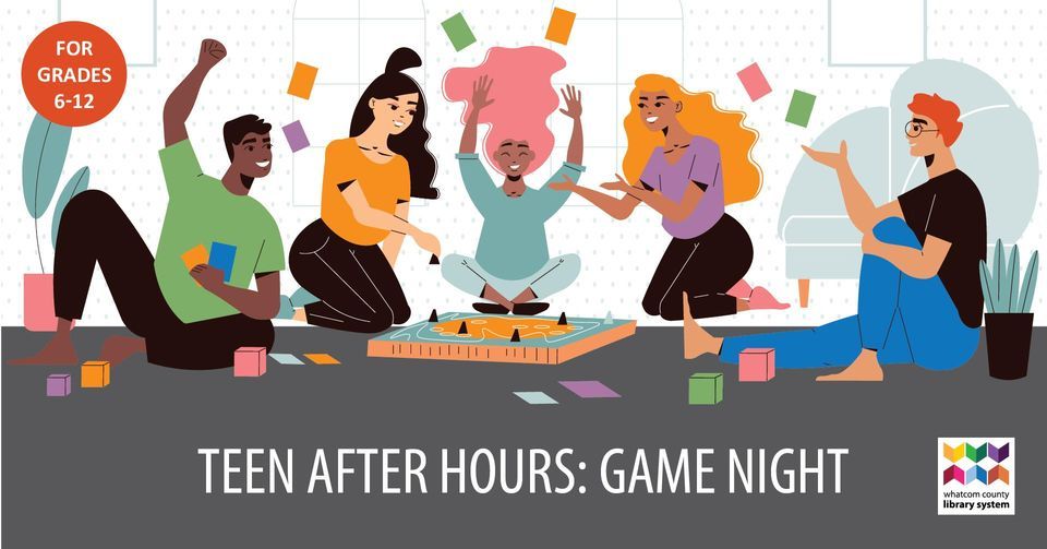 Teen After Hours: Game Night, Blaine Library, March 10 2023 | AllEvents.in Teen After Hours: Game Night, Blaine Library, March 10 2023 | AllEvents.in