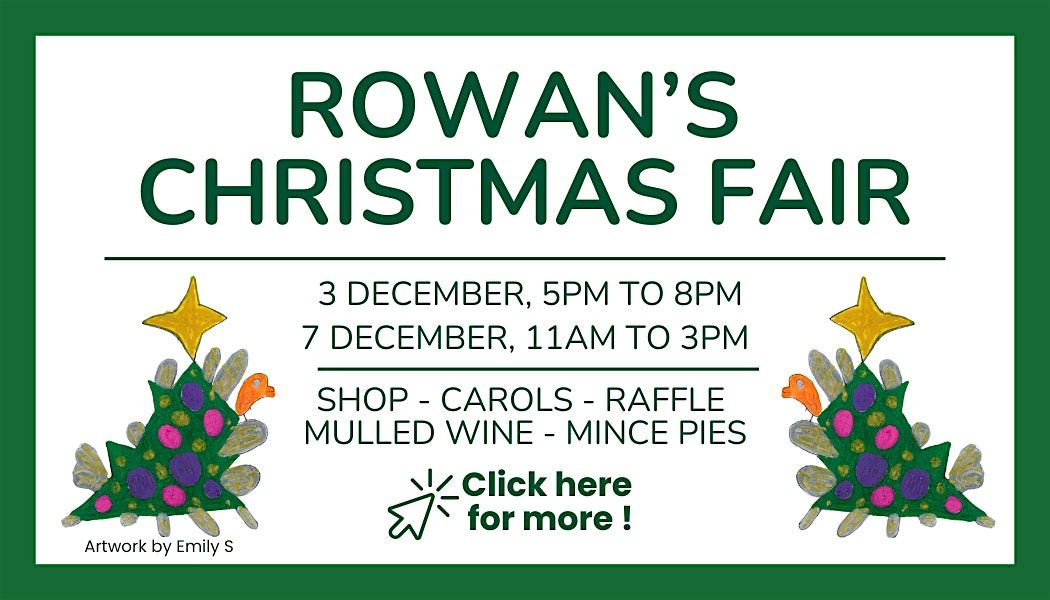 Rowans Christmas Fair, 40 Humberstone Rd, Cambridge, 3 December to 7 ...