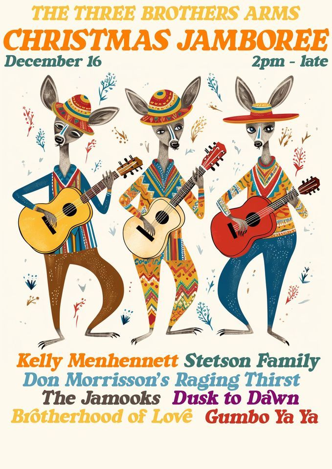 Christmas Jamboree Music Festival, The Three Brothers Arms, Mclaren ...