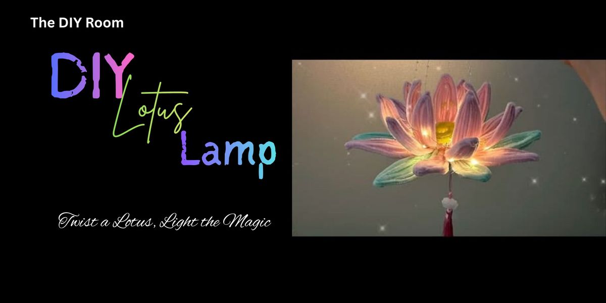DIY Lotus Lamp in Bangalore – May 31, 2026 | AllEvents