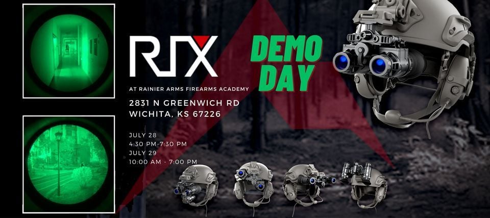 RIX Night Vision Demo Day , Rainier Arms Firearms Academy, Wichita, 28 ...
