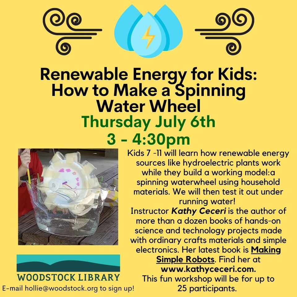 Water Energy For Kids