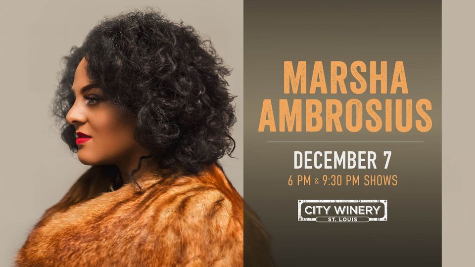 Marsha Ambrosius at City Winery STL, City Winery St. Louis ...