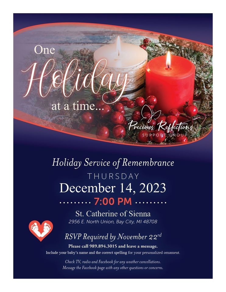 Holiday Service of Remembrance 2023, St. Catherine of Siena Parish Bay ...