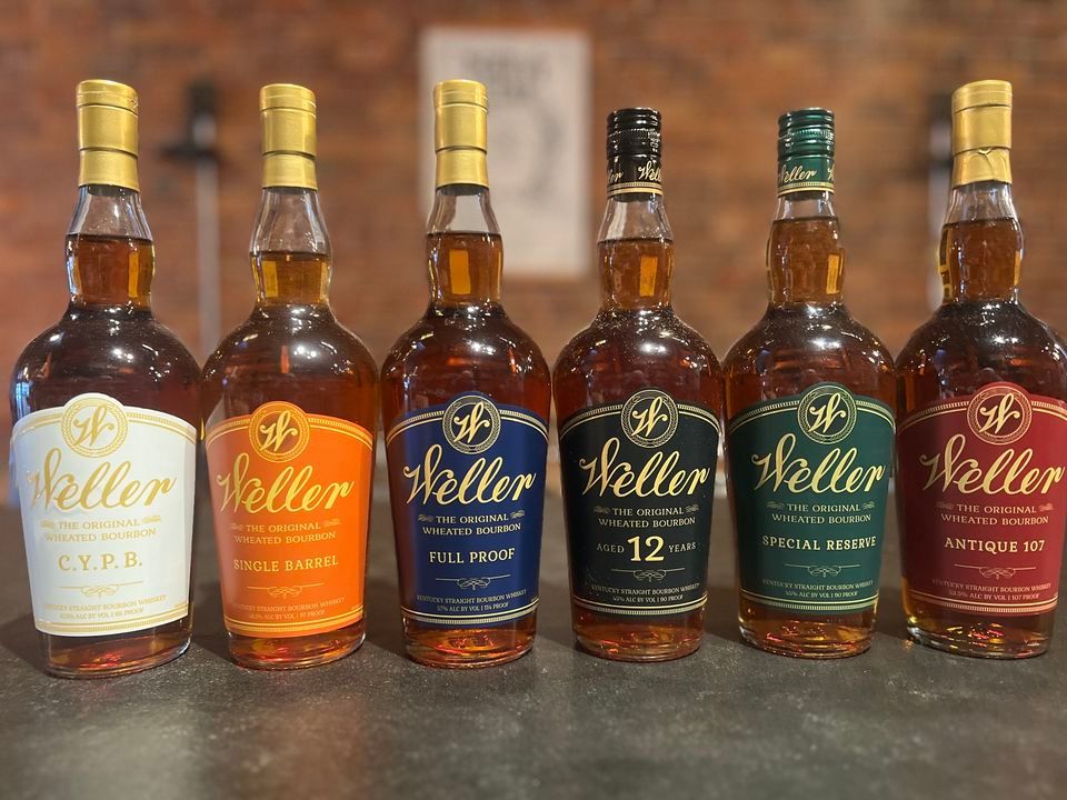 Weller Bourbon Tasting (Taste the Rainbow), Wild Side Brewing Company ...