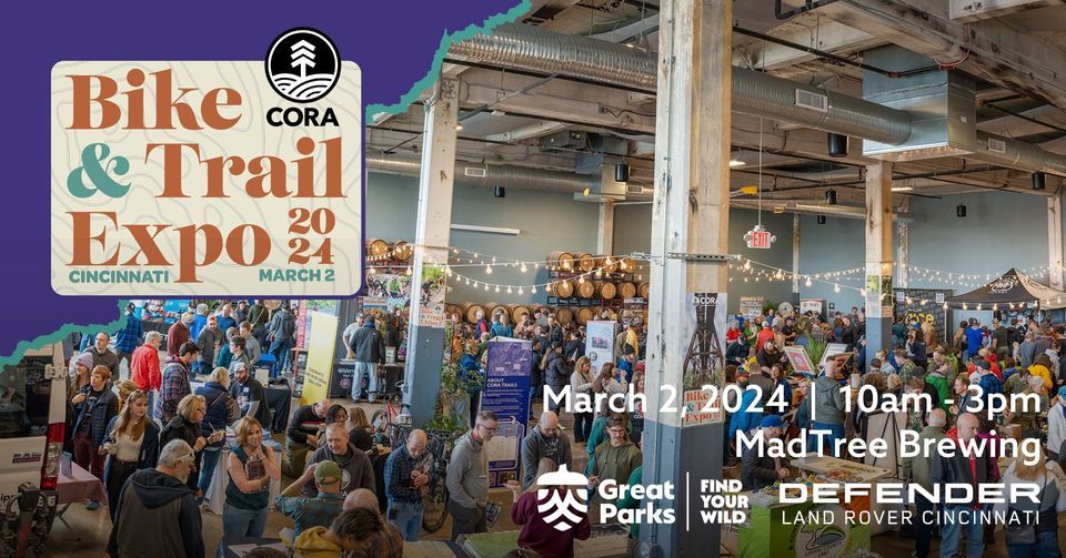 CORA Bike & Trail Expo at Madtree Brewing, MadTree Brewing, Norwood, March 2 2024 | AllEvents.in