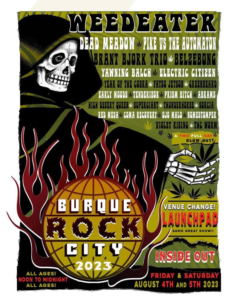 Burque Rock City Fest - Day 1, The El Rey Theater - NM, Albuquerque, 4 ...