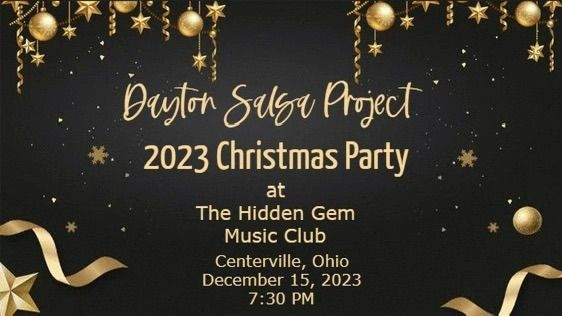 Dayton Salsa Project Christmas Party!, The Hidden Gem Music Club ...