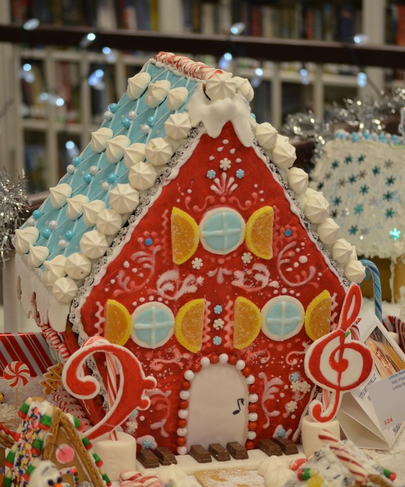 13th Annual Gingerbread House Festival “Shiny & Brite”, Wood Memorial ...