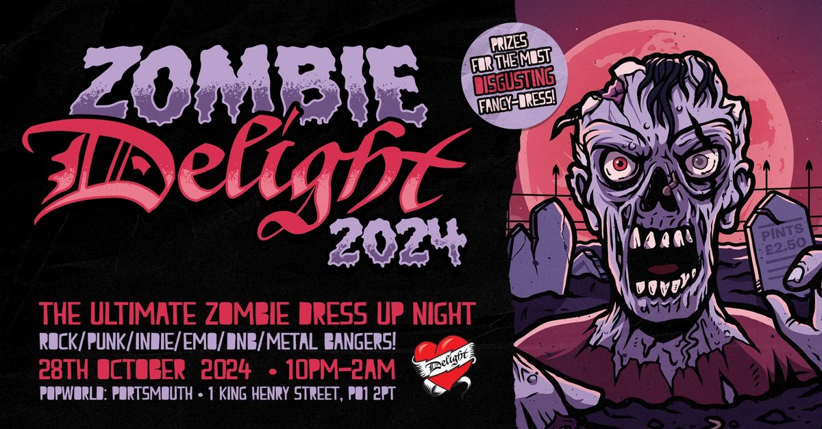 Zombie Delight: 2024, Popworld - Portsmouth, Gosport, 28 October to 29 ...