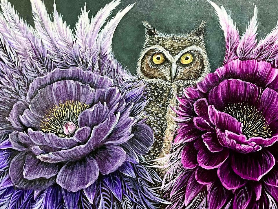 Show Closing for Dorri Ann Cobb, Susan L. Sistrunk Fine Art Gallery, Elm Mott, 28 July 2023 ...