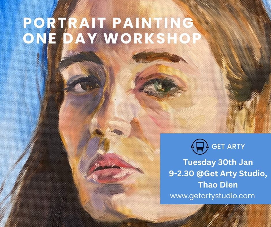 Get Arty One-Day Workshop - Portrait Painting (Oil) , Get Arty, Ho Chi ...