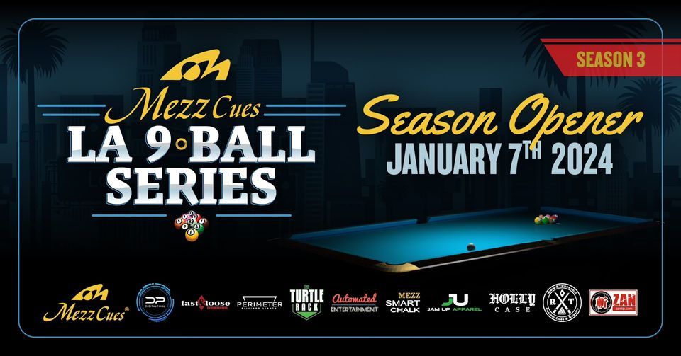 Mezz LA 9 Ball Series Season Opener, Good Times Billiards, Lakewood ...