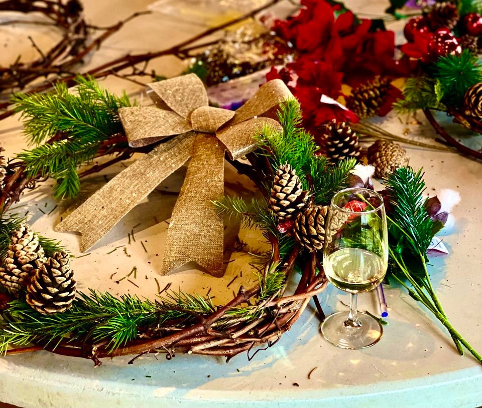 10th Annual Wreath Making Event, Youngberg Hill Vineyard, Mcminnville ...
