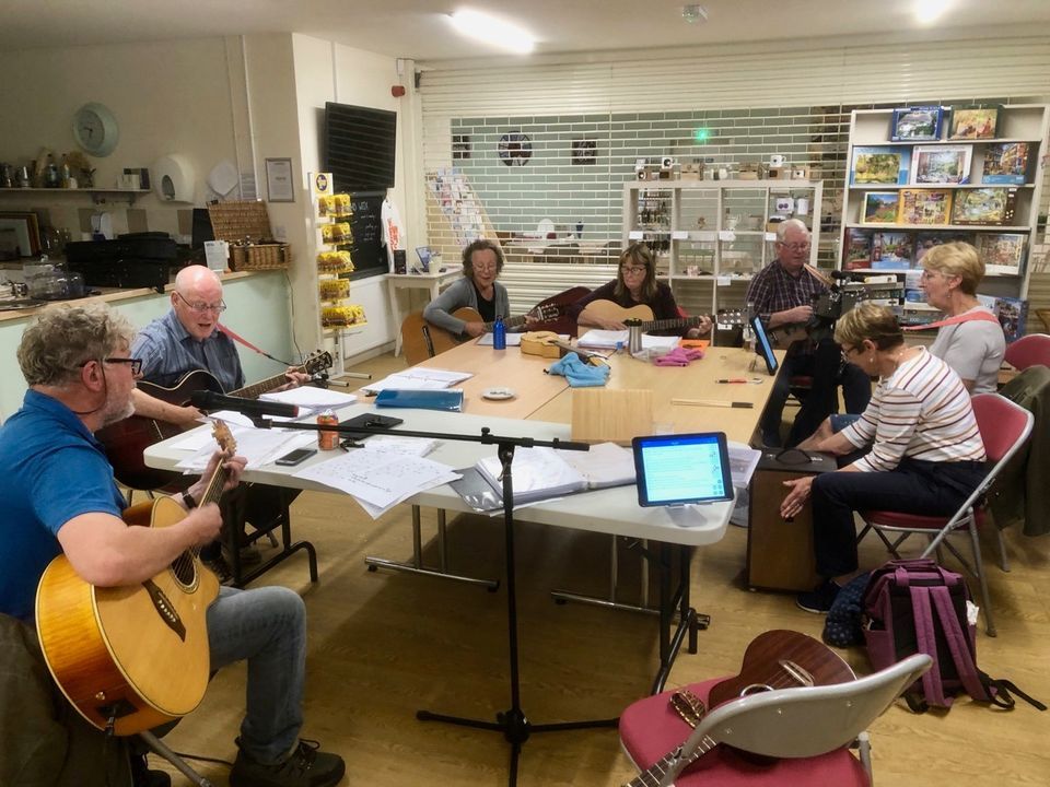 Folk Club - Music Makers, Denby Dale Community Library, 8 February 2024 ...