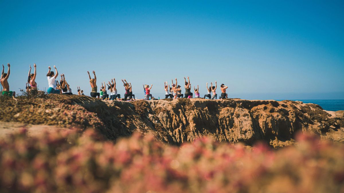 Donation New Years Day Yoga at Sunset Cliffs, San Diego, Sunset Cliffs ...
