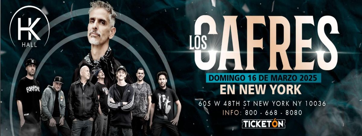 LOS CAFRES, HK Hall New York, 16 March 2025 | AllEvents