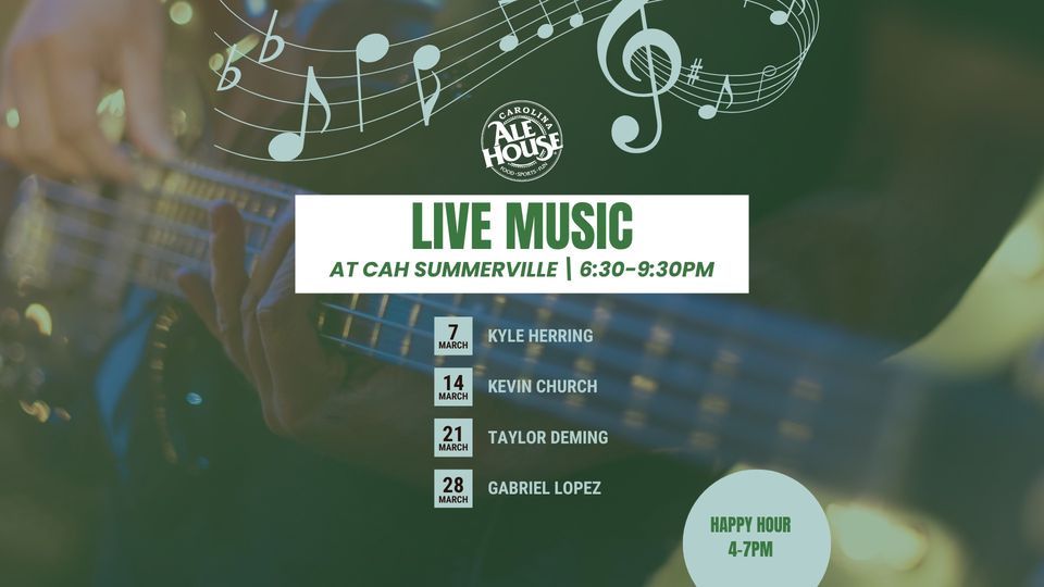 Live Music with Kevin Church , Carolina Ale House- Summerville, 14 ...