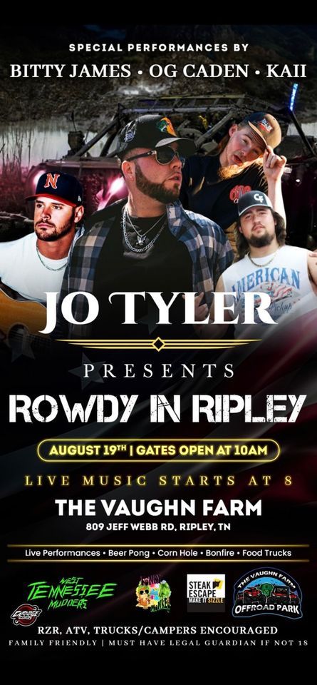 ROWDY IN RIPLEY, The Vaughn Farm, Luray, 18 August to 20 August ...