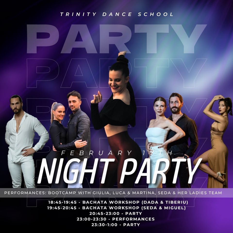 Trinity Monthly Party with Giulia Galparoli Performance , Trinity Dance ...