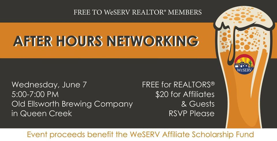 After Hours Networking, Old Ellsworth Brewing Company, Queen Creek ...