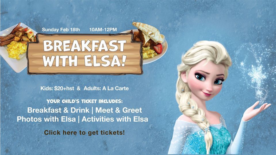 Breakfast with Elsa @ District Kitchen & Bar, 335 Plains Rd. E. Unit A1 ...