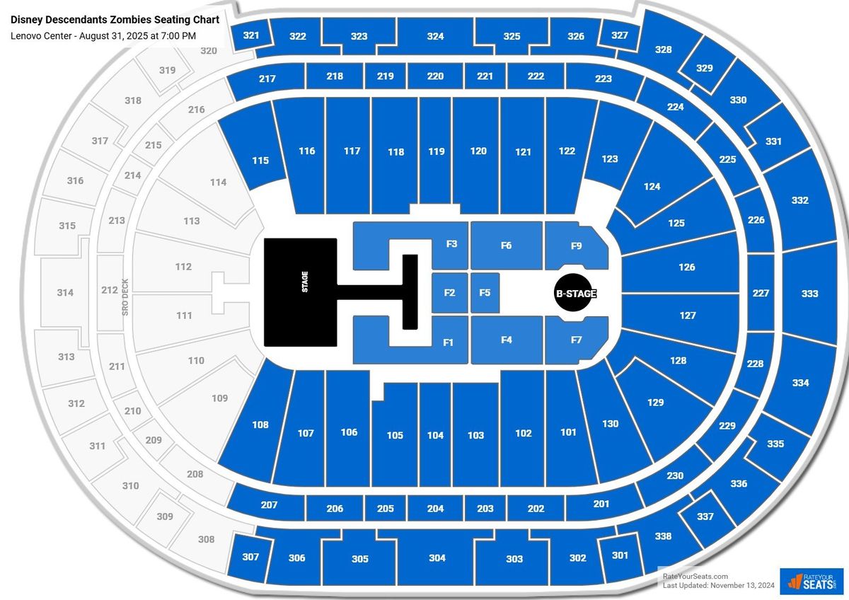 Disney Descendants Zombies at Lenovo Center, Lenovo Center, Raleigh, 31 ...