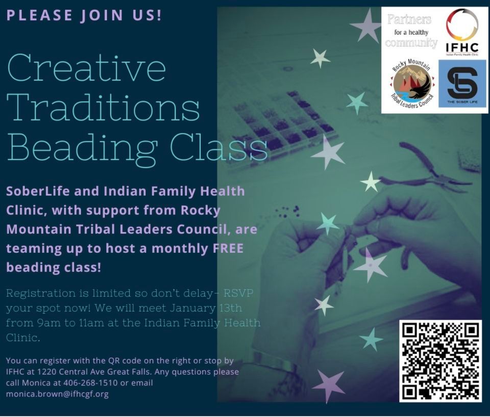 Creative Traditions Beading Class, IFHC-Indian Family Health Clinic ...