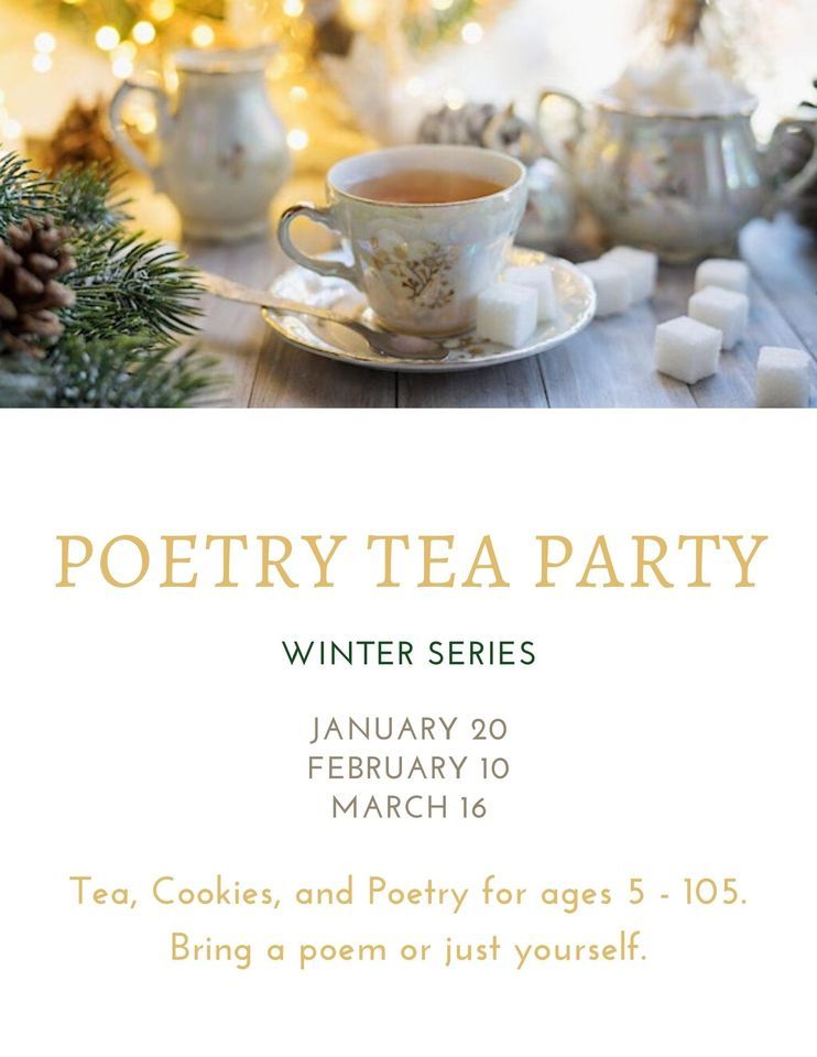 Poetry Tea Party, William Fogg Library, Eliot, 10 February 2024 | AllEvents