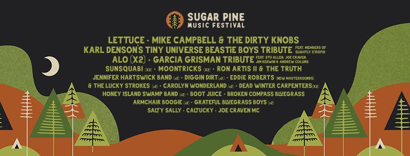 Sugar Pine Music Festival 2023 (previously Hangtown), Nevada County Fairgrounds, Grass Valley ...