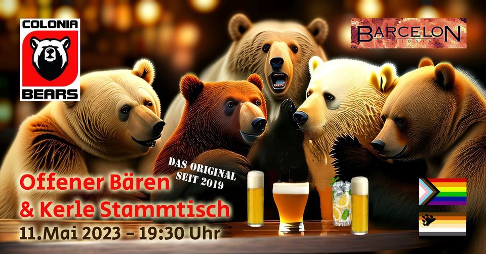 Offener Bären & Kerle Stammtisch / BEAR SOCIAL COLOGNE, Pipinstraße 3 ...