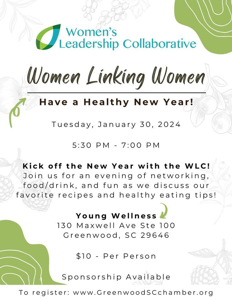 Women Linking Women - Have a Healthy New Year!, Young Wellness LLC ...