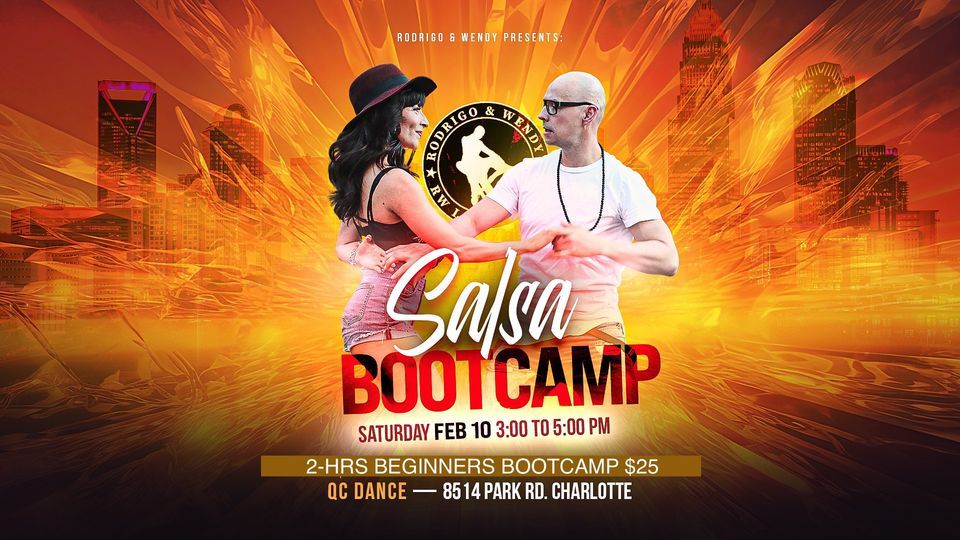RW 2-HR SALSA On2 BOOTCAMP - Sat, Feb 10th, 2024, Queen City Dance ...