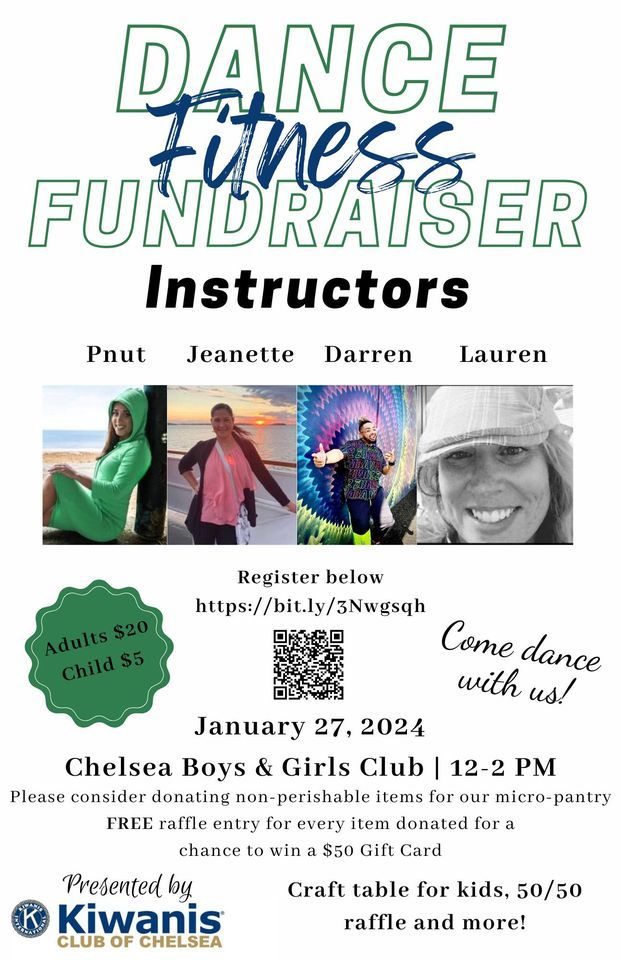 Dance Fitness Fundraiser, Jordan Boys & Girls Club-30 Willow St ...