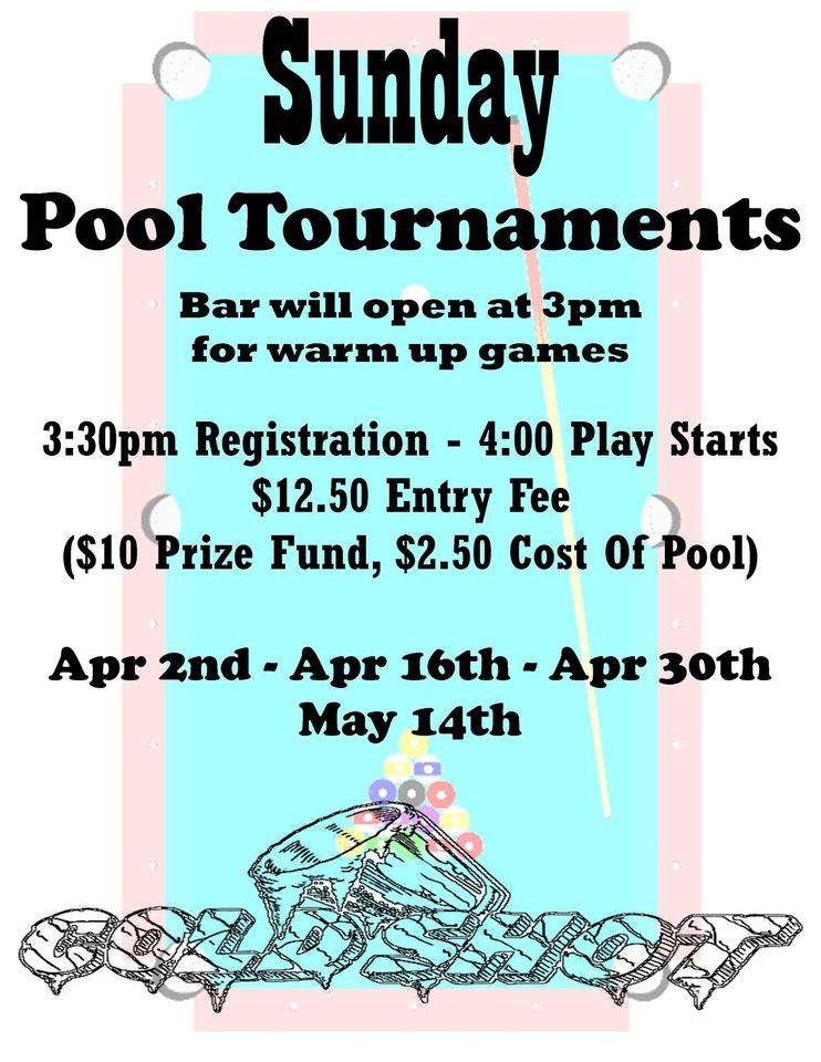 Cold Shot Pool Tournament, The Cold Shot, Appleton, 14 May 2023 ...