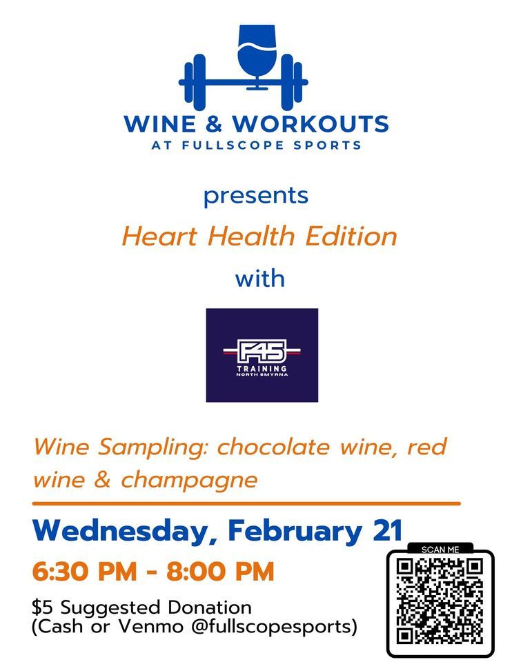 Wine & Workouts - February 2024, 1270 Concord Rd. SE Suite 100, Smyrna ...