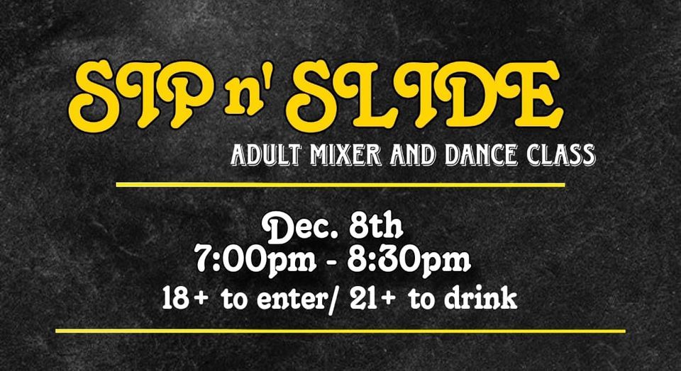 SIP n SLIDE - Adult Mixer and Dance Class , 1739 Gallery, Kansas City ...